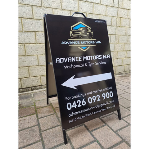 Metal A Frame Signs/ Custom Advertising Signs- Banner House