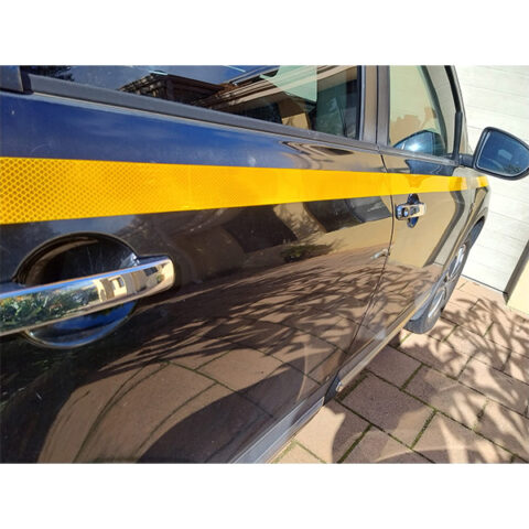 Reflective Magnetic Strips for Worksite Vehicles - Banner House
