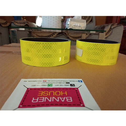 Reflective Magnetic Strips for Worksite Vehicles - Banner House