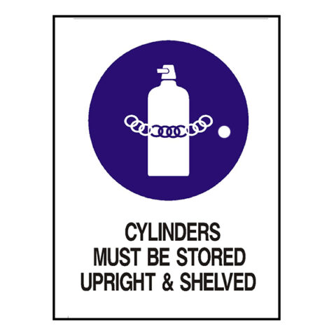 Cylinder Storage Sign - Banner House