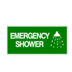 Emergency Shower Signage - Banner House