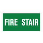 Fire Stair Sign - Banner House