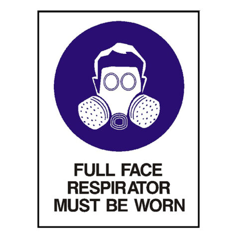 Full Face Respirator Sign - Banner House