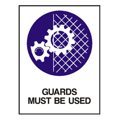 Guards Must Be Used Sign - Banner House