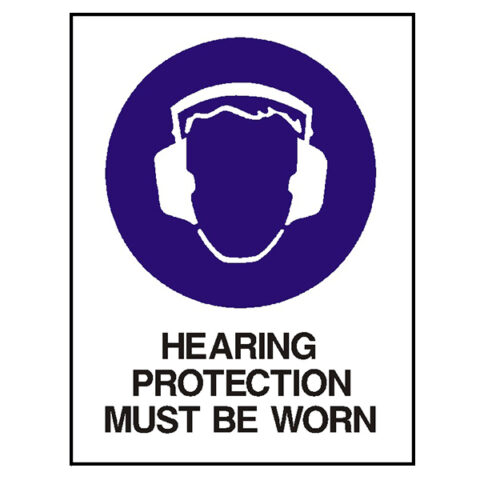Hearing Protection Sign - Banner House