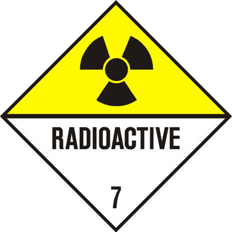 Radioactive Sign - Banner House