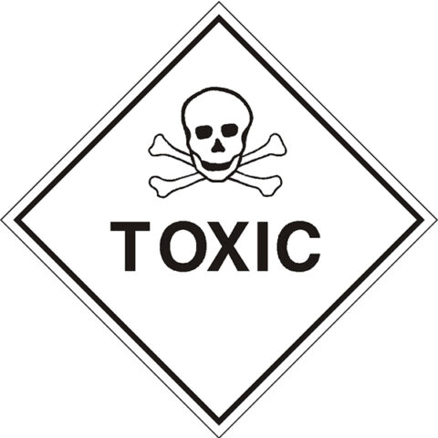 Toxic Sign - Banner House