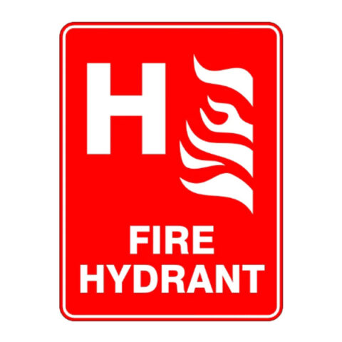 Fire Hydrant Sign - Banner House