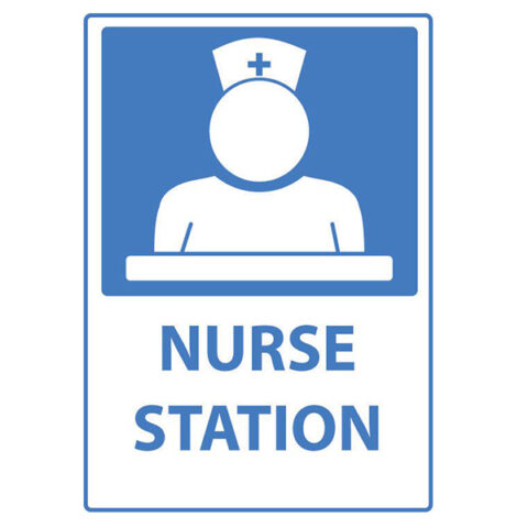 Nurse Station Sign - Banner House