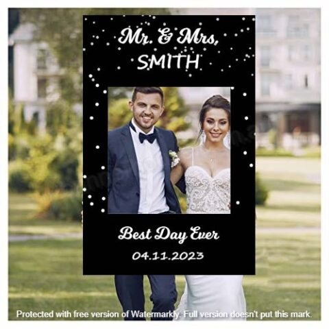 Engagement selfie frames/ Custom designed & printed in 24 hrs.