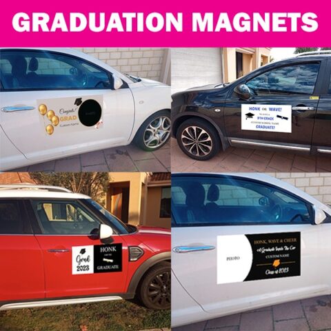 Custom Graduation Magnets- Banner House